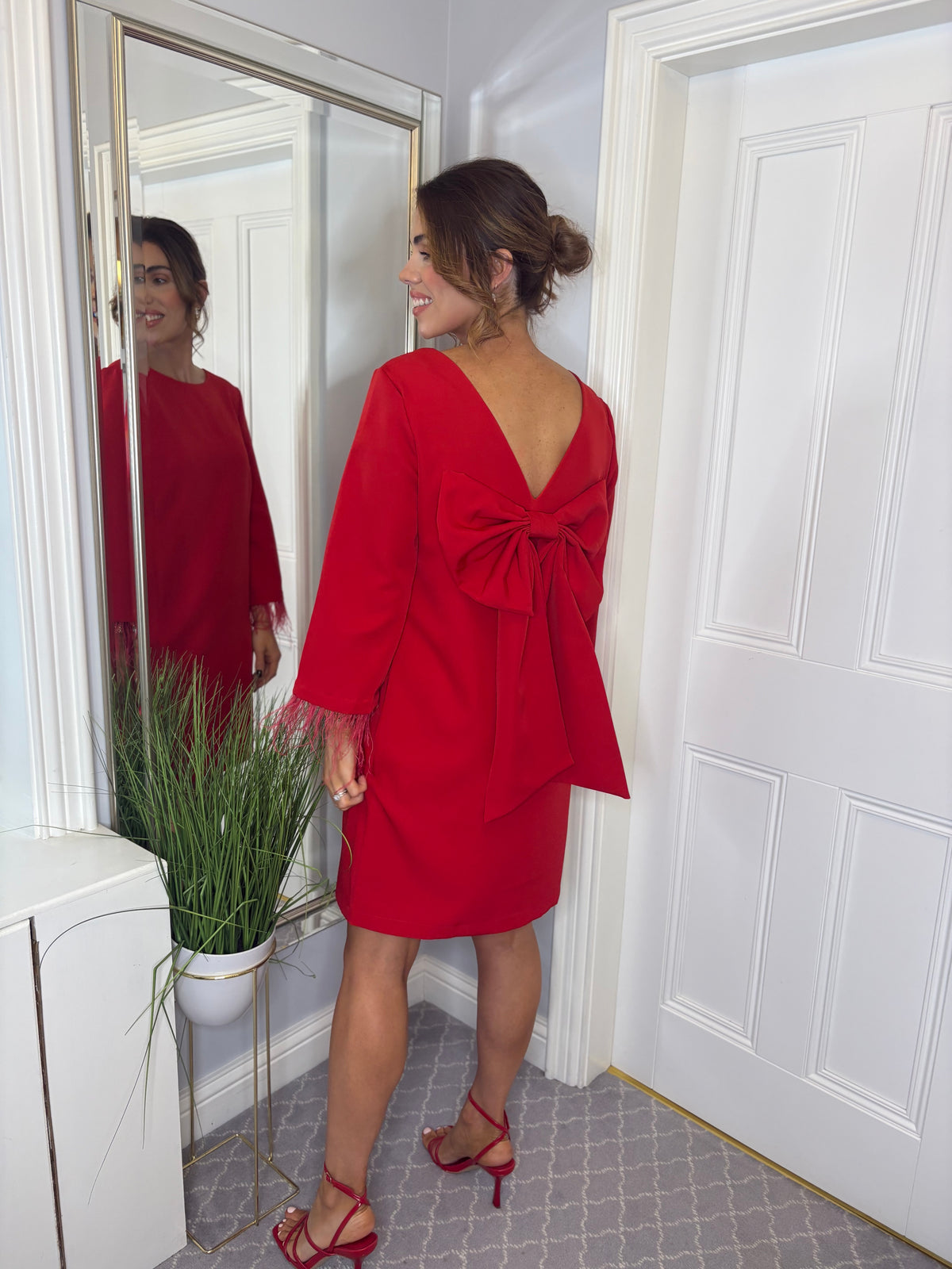 The Bogha Dress - RED | Ros Oir Boutique