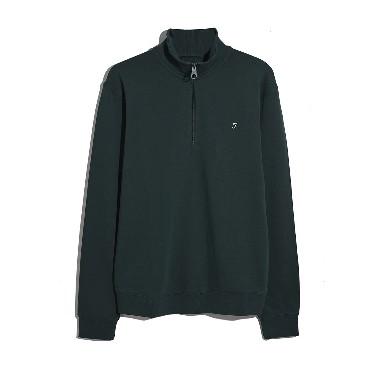 Harry 1/4 Zip - Pine | Ros Oir Boutique