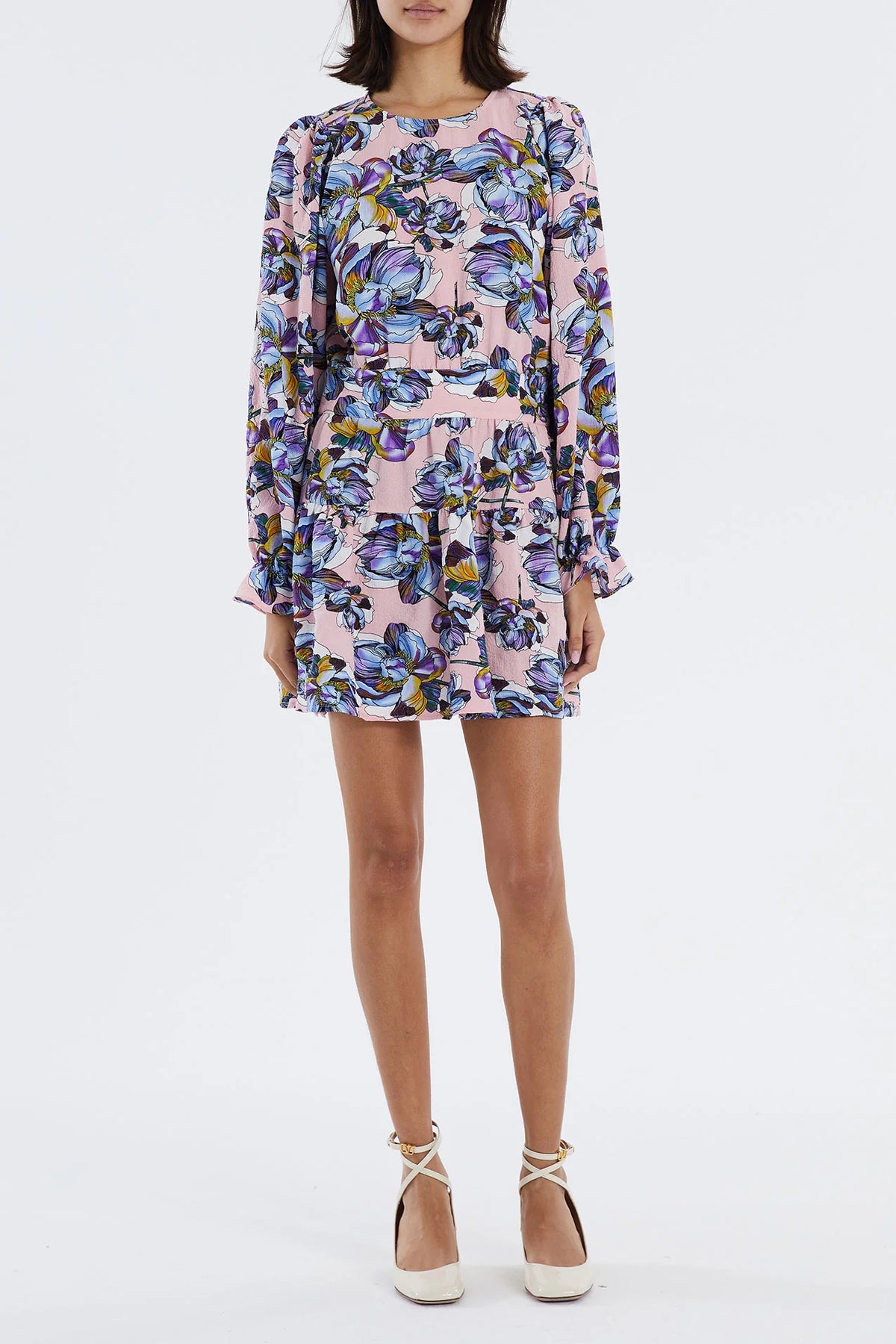 Parina Dress - Flower Print | Ros Oir Boutique